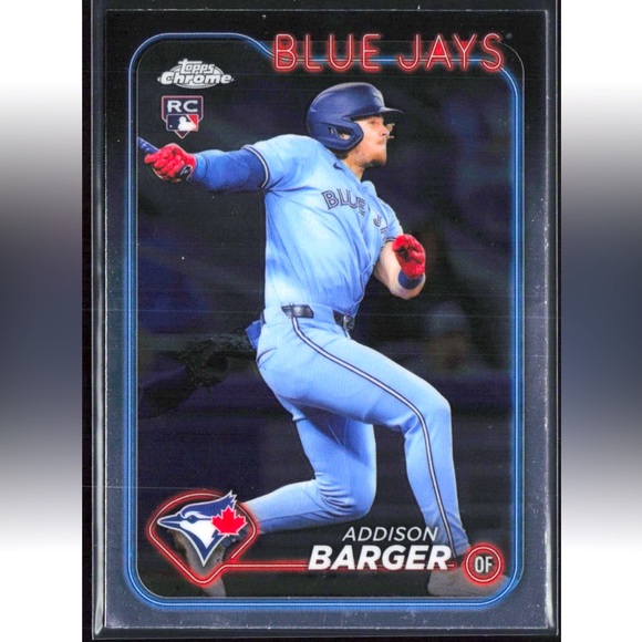 Toops | Toys | Rc Addison Barger 224 Chrome Toronto Blue Jays Rookie ...